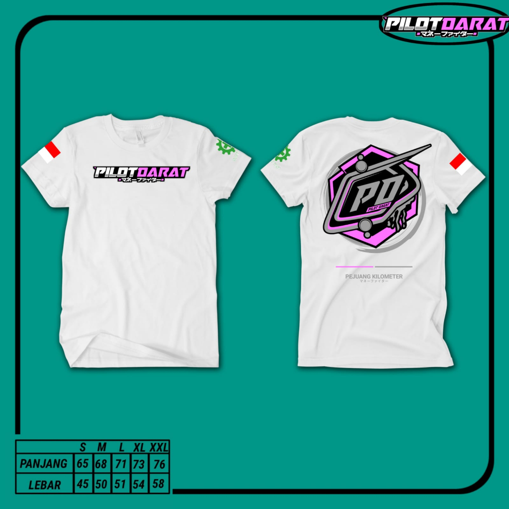 Jual KAOS PILOT DARAT PD NEW COLOR VOL2 | Shopee Indonesia