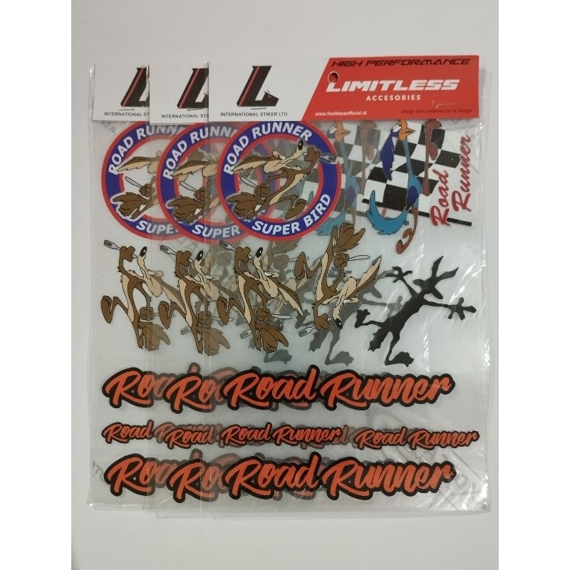 Jual Stiker Road Runner/ stiker super clear/stiker motor | Shopee Indonesia