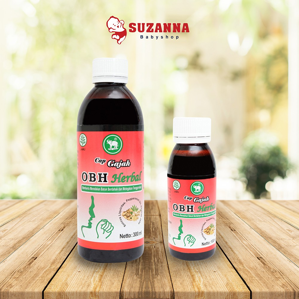 Jual OBH Herbal Cap Gajah Obat batuk | Shopee Indonesia