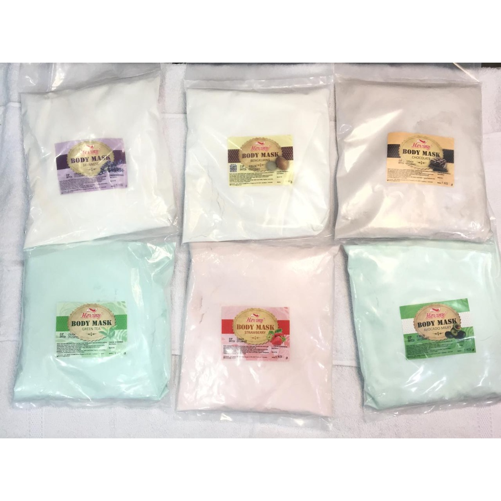 Jual Heviny Body Mask 1kg | Shopee Indonesia