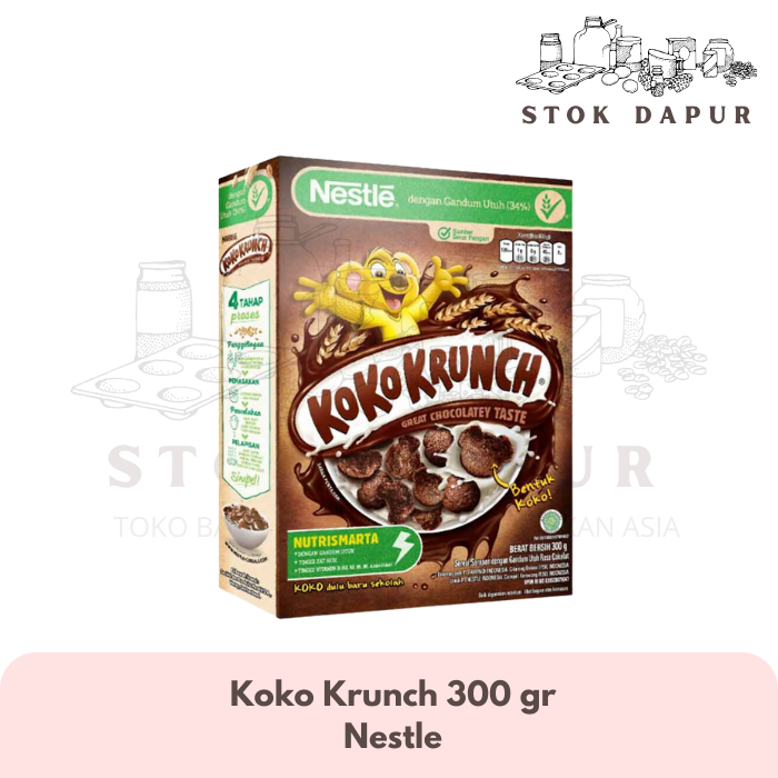 Jual NESTLE KOKO KRUNCH Cereal | Sereal Coco Crunch - 300 gram | Shopee ...