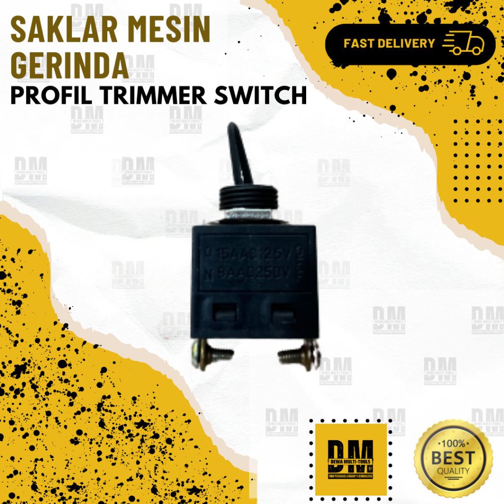 Jual Saklar Mesin Gerinda Profil Trimmer Switch Gerinda Mesin Router On ...