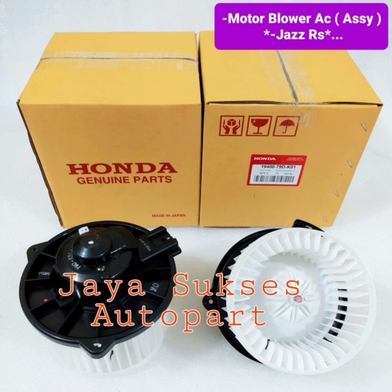 Jual Motor Blower Assy Kipas AC Jazz RS 2008-2013 Original | Shopee ...