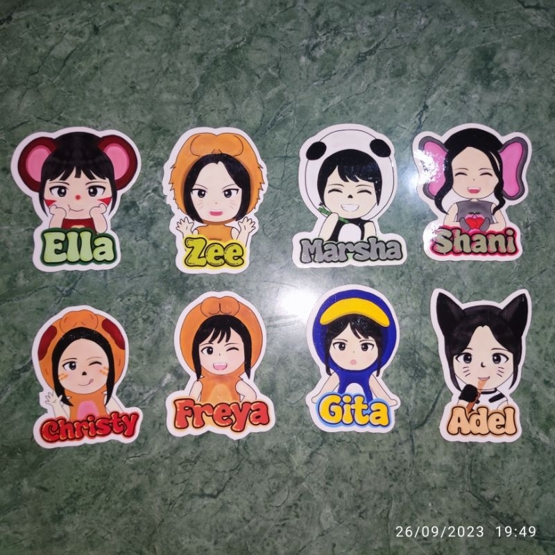 Jual Sticker Jkt48 Kebun binatang Fanart | Shopee Indonesia