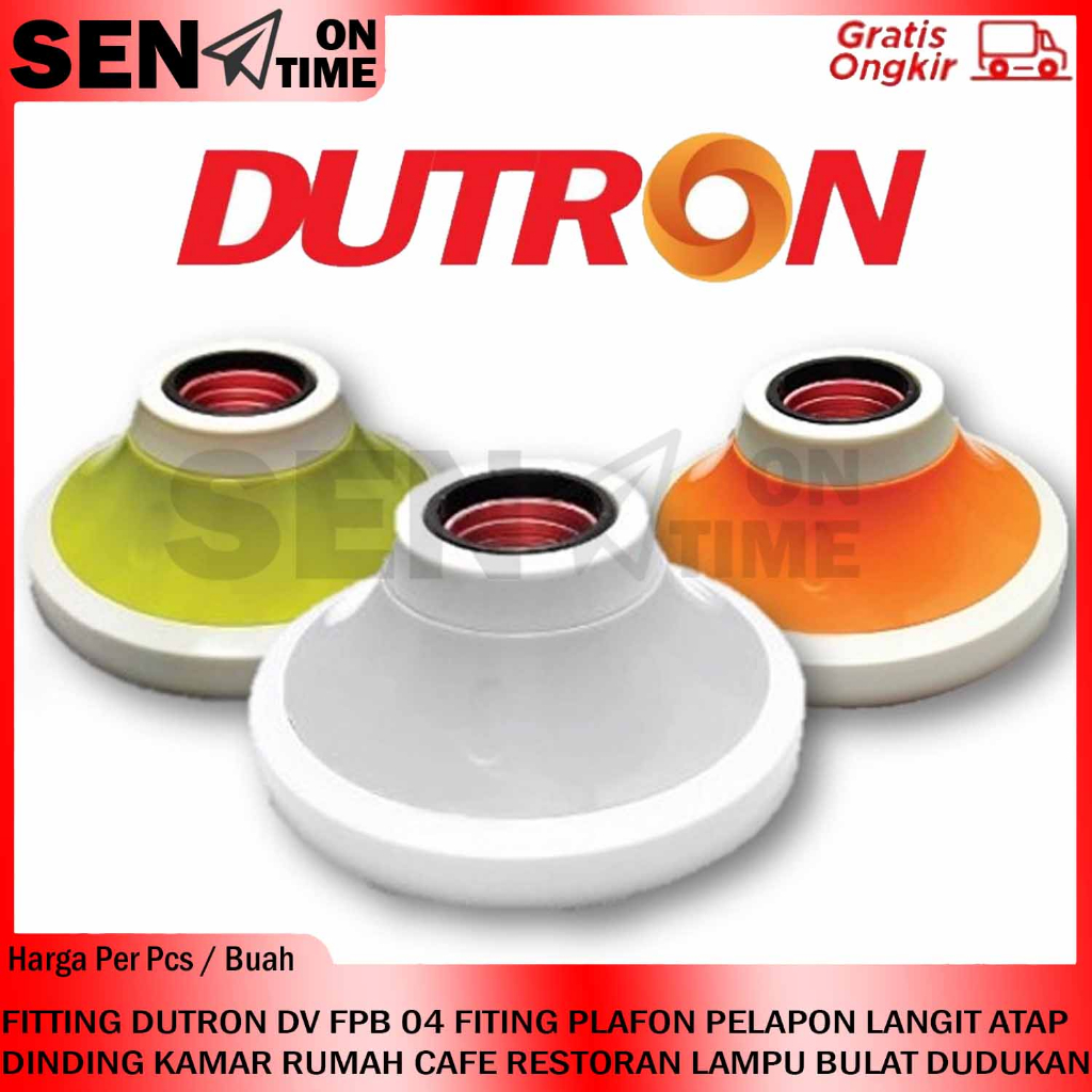 Jual Fitting Plafon Dutron Dv Fpb 04 0 4 Inci Pelapon Langit Atap ...
