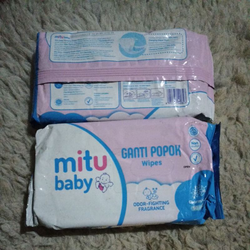 Jual Mitu baby wiper 50 sheets - Tisu basah mitu baby 50sheet | Shopee ...