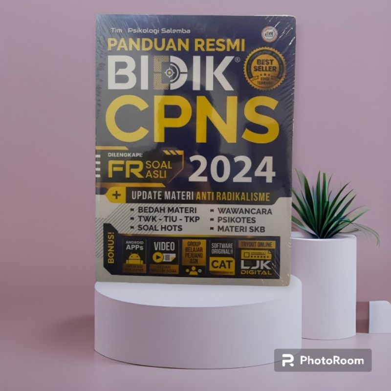 Jual Buku Panduan Resmi Bidik Cpns 2024 Tim Psikologi Salemba