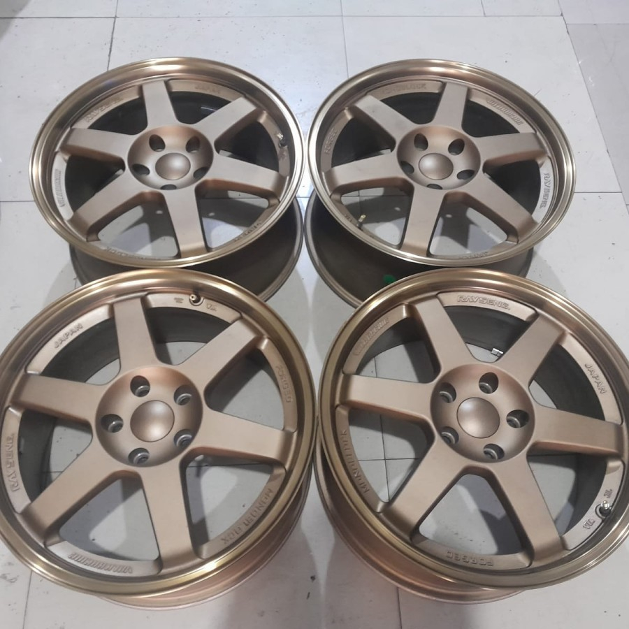 Jual VELG MOBIL BEKAS TE37 RING18 INNOVA TERIOS JUKE WRV HRV XPANDER ...