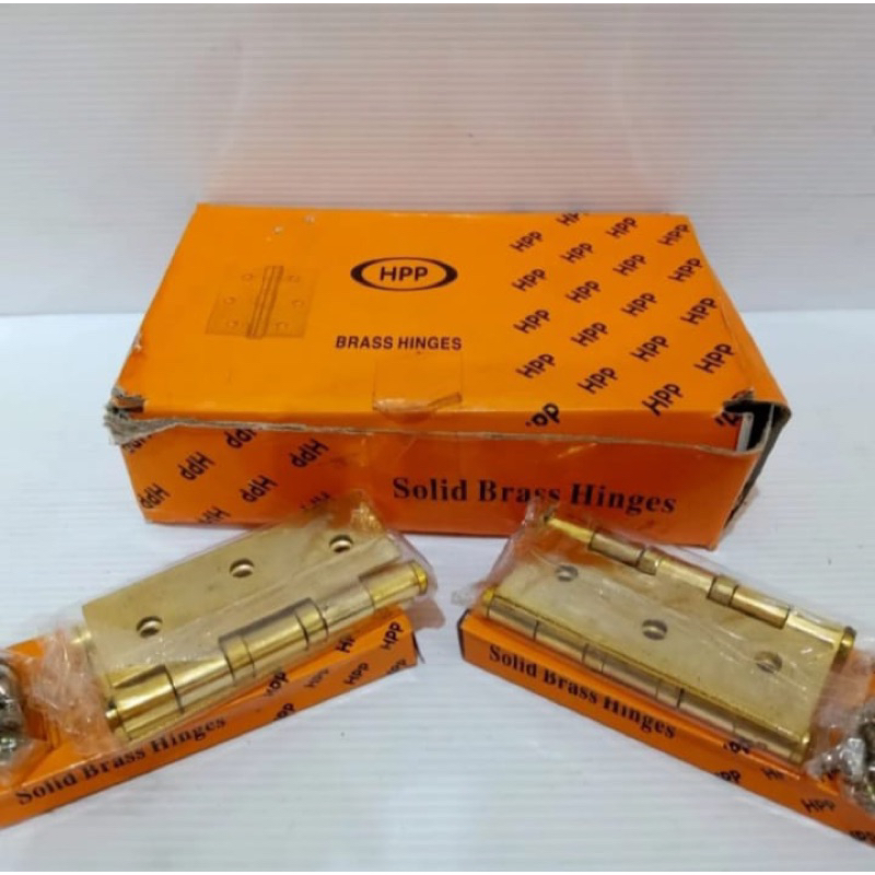 Jual ENGSEL PINTU JENDELA HPP 3 INCH KUNING | Shopee Indonesia