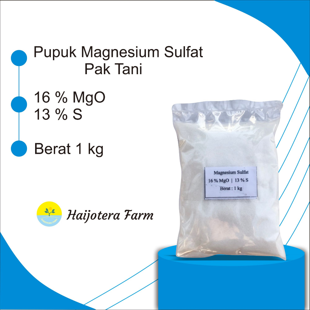 Jual Pupuk Magnesium Sulfat MgSO4 Pak Tani Repack 1 Kg | Shopee Indonesia
