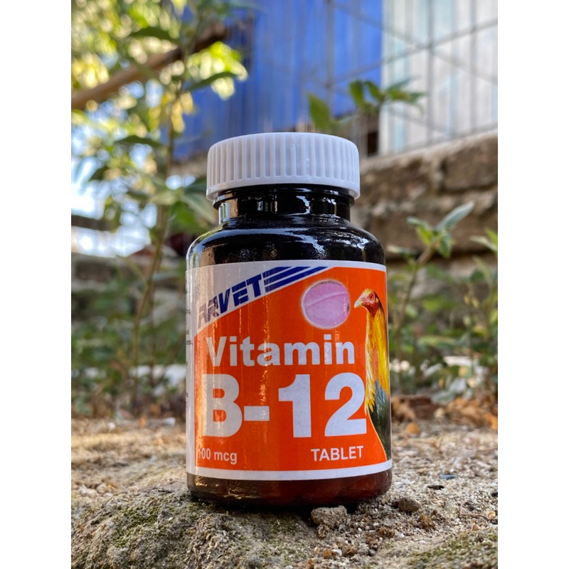 Jual Vitamin Ayam ARVET B12 (100 Tablet) Obat Suplemen Ayam Laga ...
