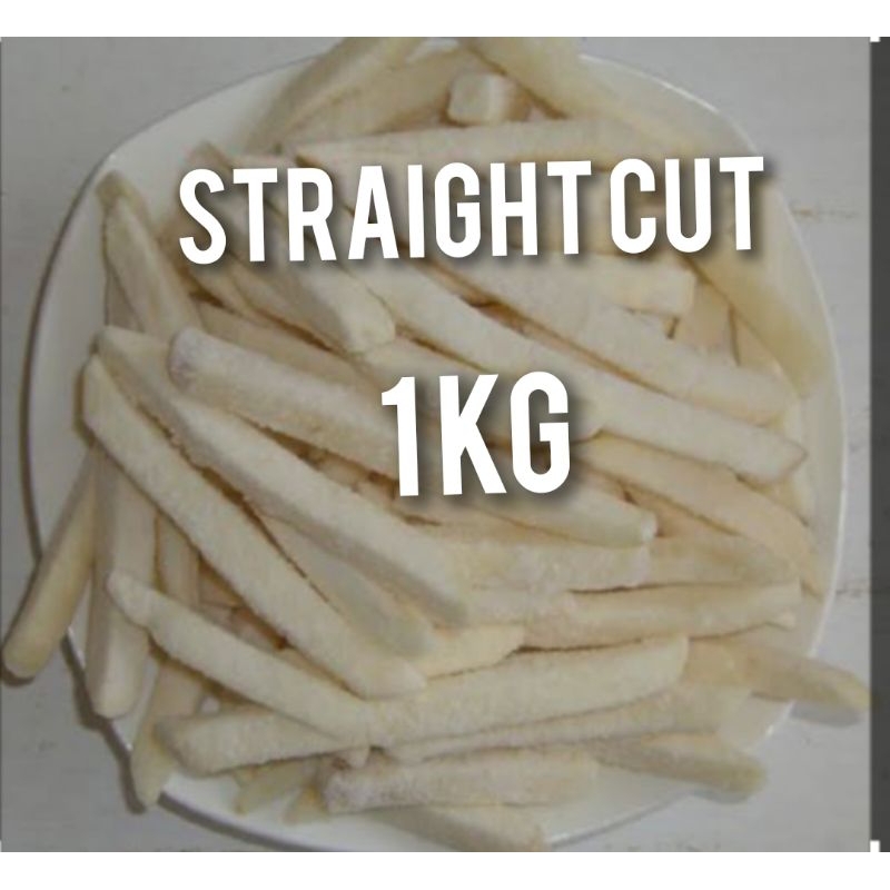 Jual Kentang Goreng Straight Cut 1kg | Shopee Indonesia