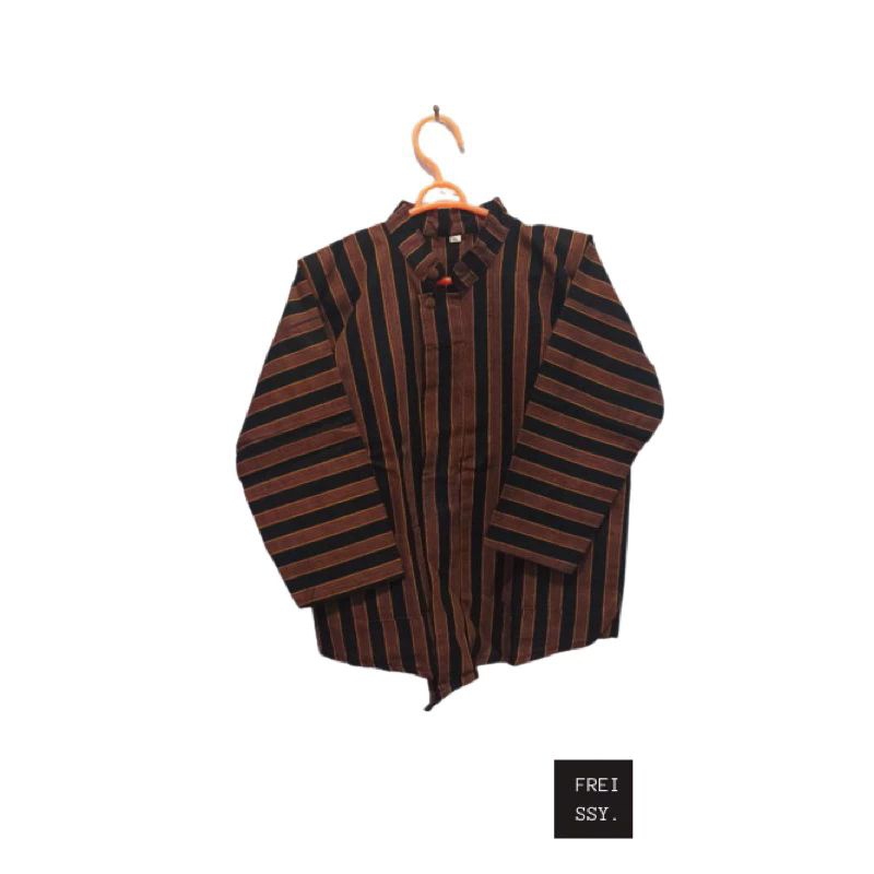 Jual Baju surjan anak // surjan lurik // baju adat anak // baju jawa // pakaian adat jawa ...