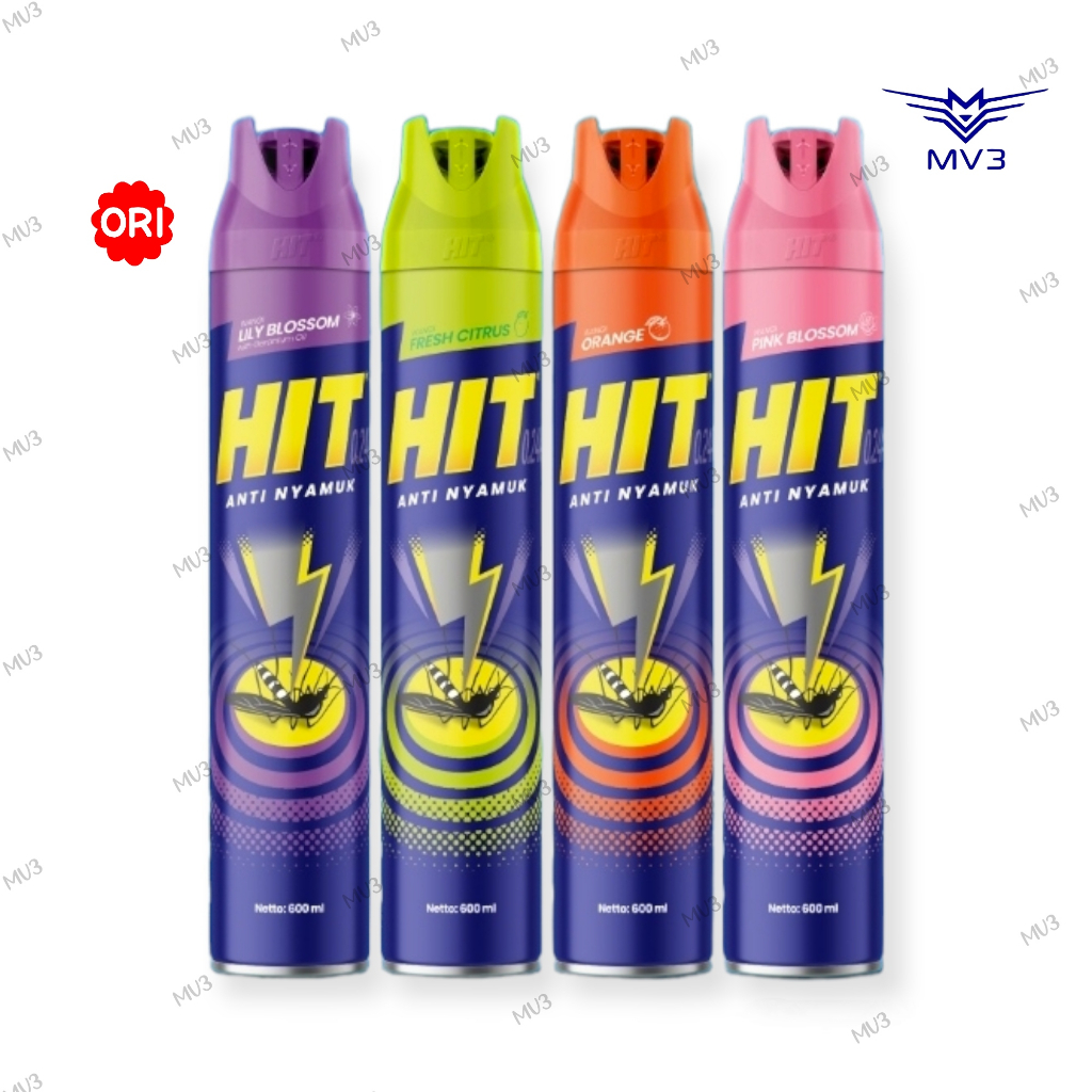 Jual HIT Spray 600mL - Aerasol Obat Nyamuk Semprot | Shopee Indonesia