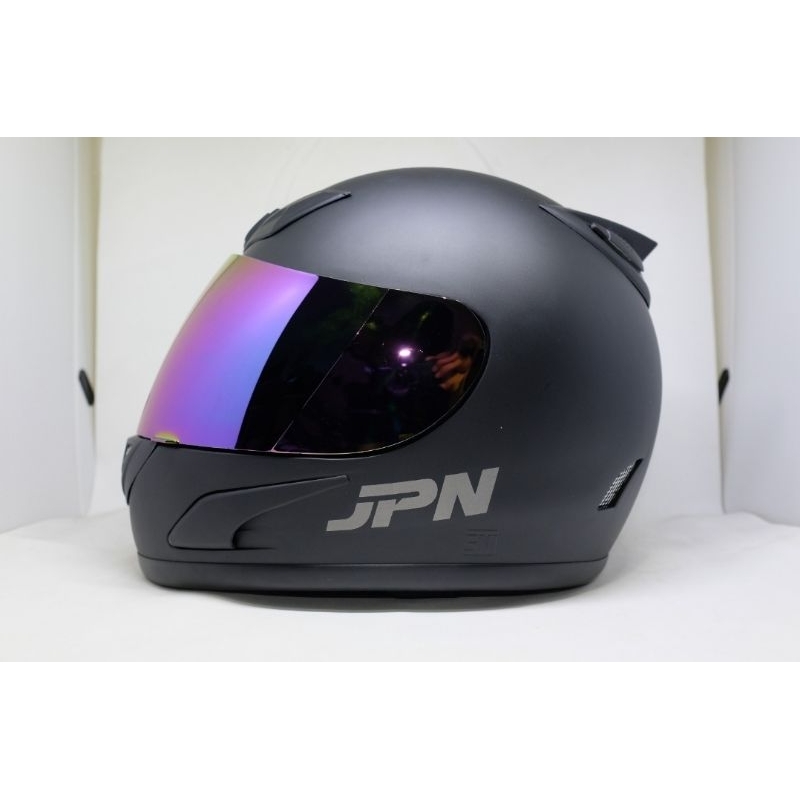 Jual Helm JPN fullface new logo | Shopee Indonesia