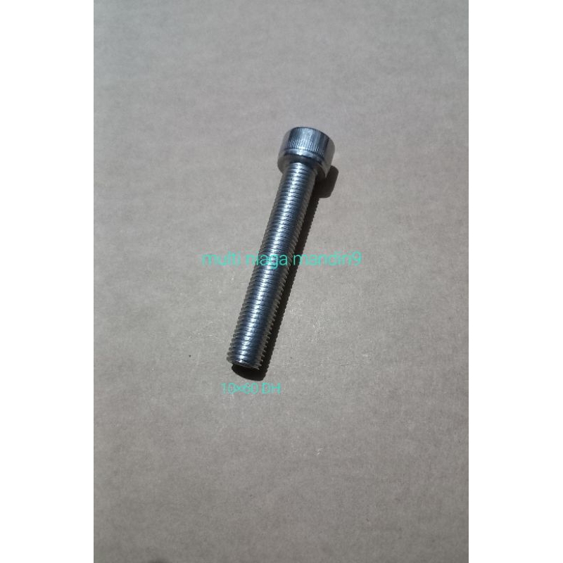 Jual ( satuan ) baut baud L 10×60 stainlees, baut stainlees stell m10 ...