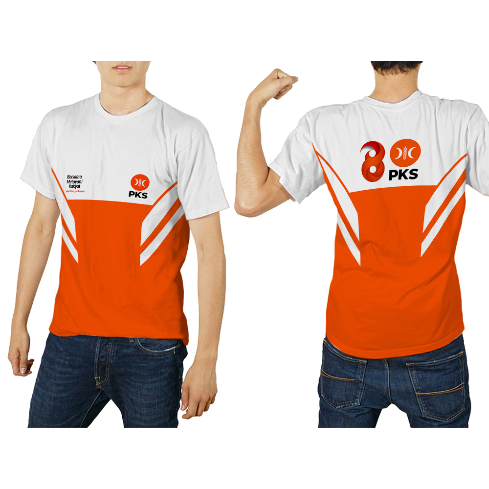 Jual Kaos Baju PARTAI PKS IKHWAN AKHWAT Logo Baru Fullprint | Shopee ...
