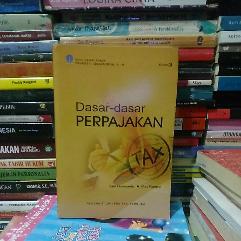 Jual Buku Dasar Dasar Perpajakan Edisi 3 By Safari Nuriman Mas