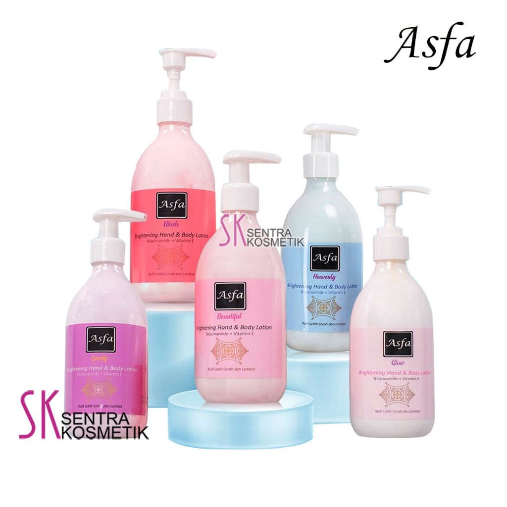 Jual ASFA Hand Body Lotion Brightening with Niacinamide dan Vitamin E ...