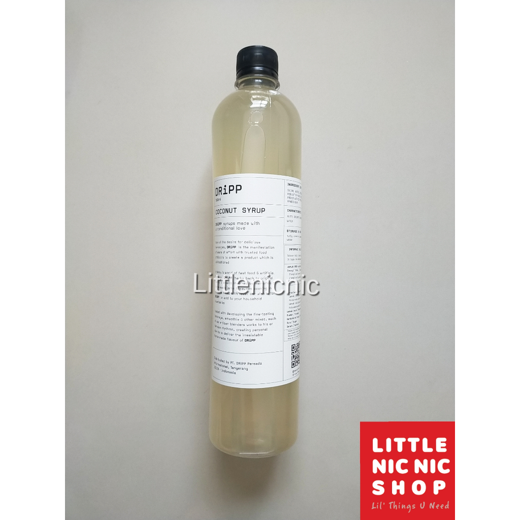 Jual Dripp Coconut Flavoured syrup sirup rasa minuman cafe | Shopee ...