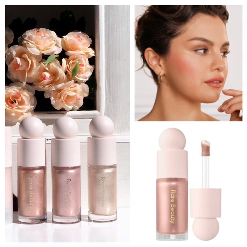 Jual Rare Beauty Highlighter Positive Light Liquid Luminizer Fullsize ...