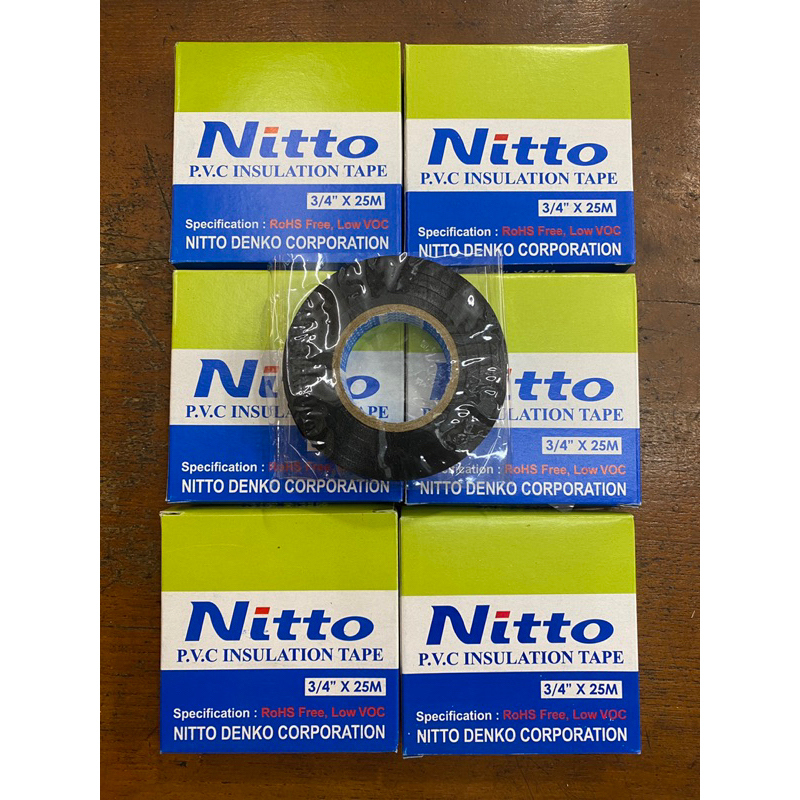 Jual Isolasi Nitto/Isolasi Listrik Nitto 3/4inch | Shopee Indonesia