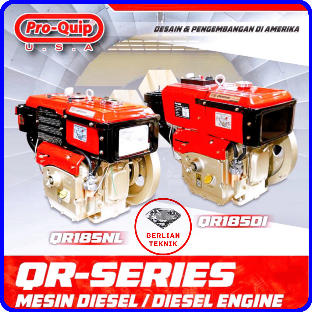 Jual Mesin Penggerak Solar Engine Diesel Proquip QR 185 NL / 10 HP Radiator | Shopee Indonesia