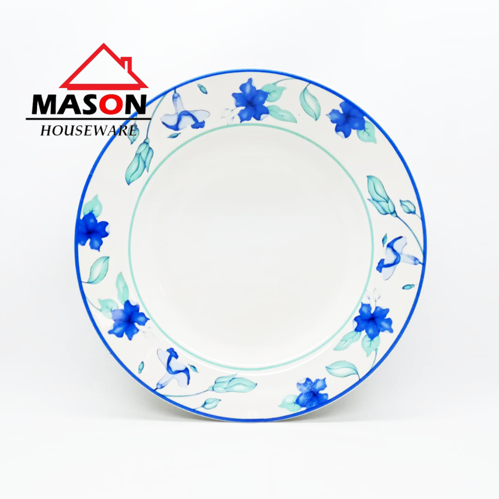 Jual Piring Keramik/ Piring Porselen/ Piring Makan/ Piring Bunga Ukuran ...