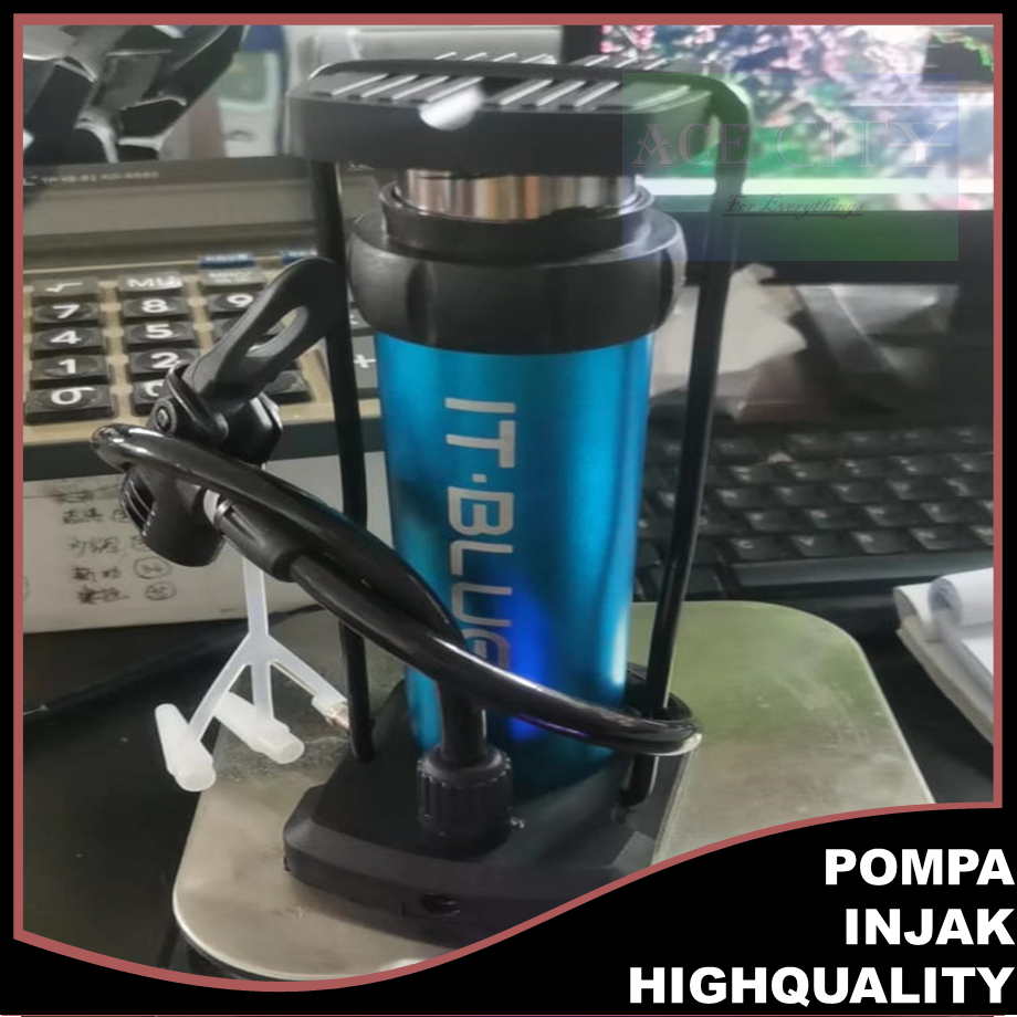 Jual Pompa Injak Darurat Foot Pump Pompa Angin Manual Kaki Injek Ban ...