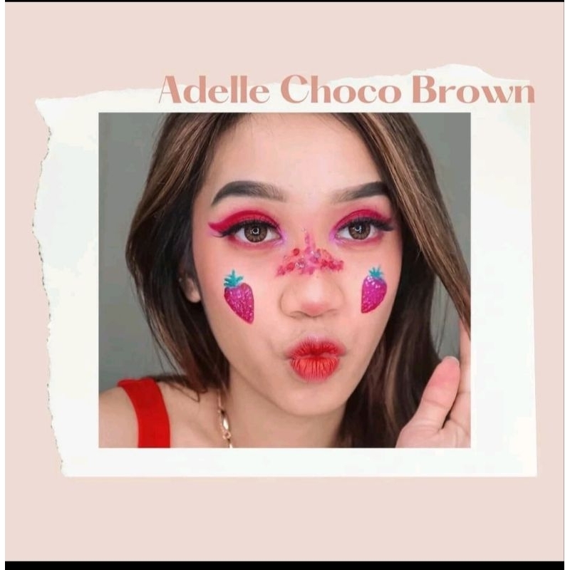 Jual SOFTLENS ADELE BIG EYES 16MM BY LIVING COLOUR NORMAL | Shopee ...