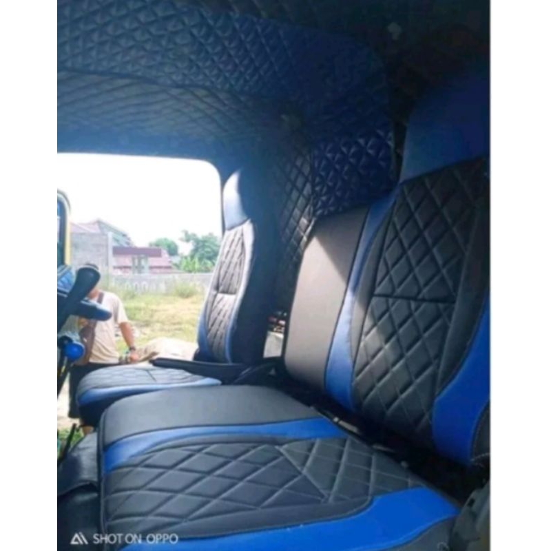 Jual Sarung jok mobil truk canter,ragasa,dyna 130 ht model motif cod ...