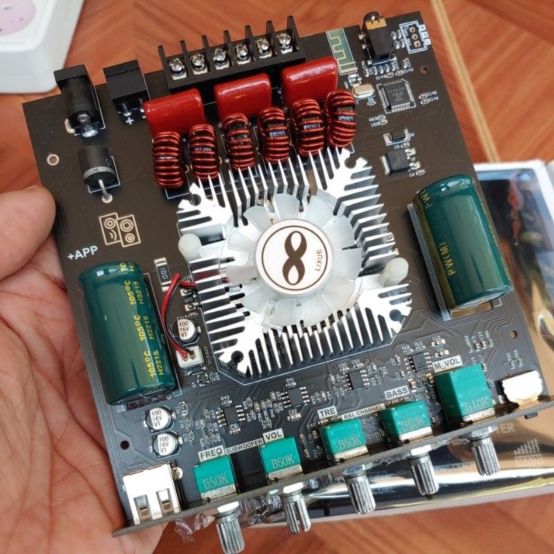 Jual ZK HT21 Original Wuzhi Audio 2.1 Bluetooth Amplifier | Shopee ...