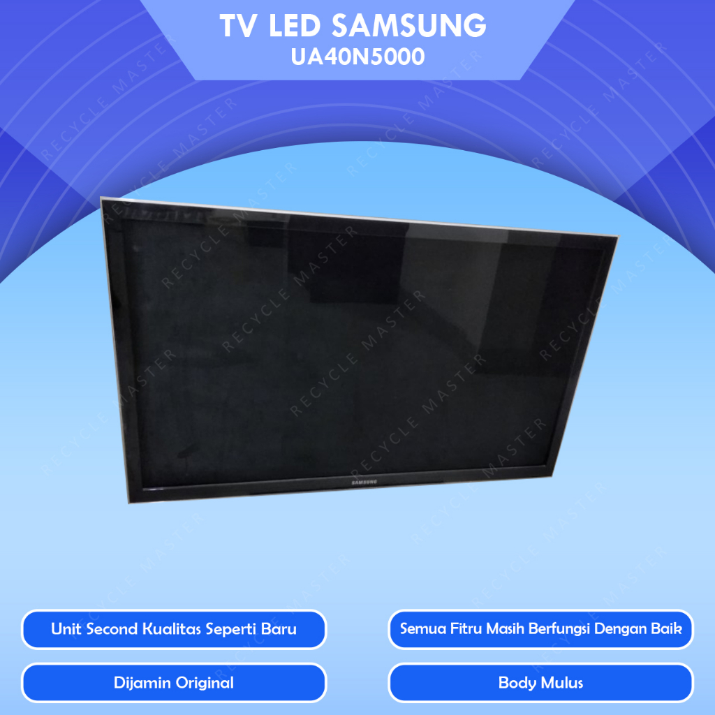 Jual TV LED Samsung 40 Inch Tipe UA40N5000 & UA40J5000 Second | Shopee ...