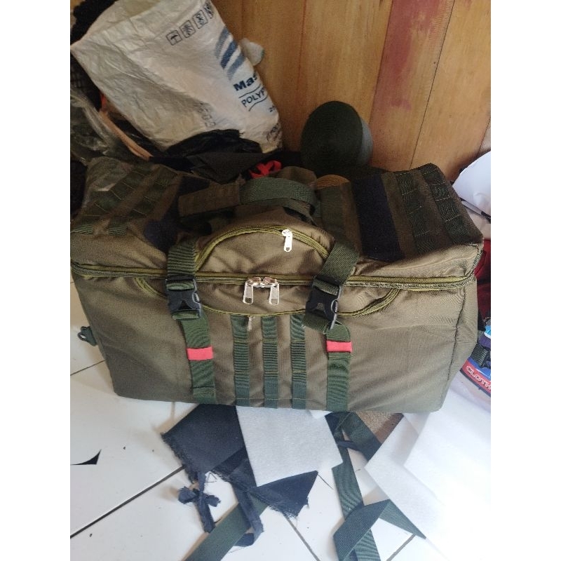 Jual tas koper brimob 3in1 army 75L tas multifungsi super jumbo ...