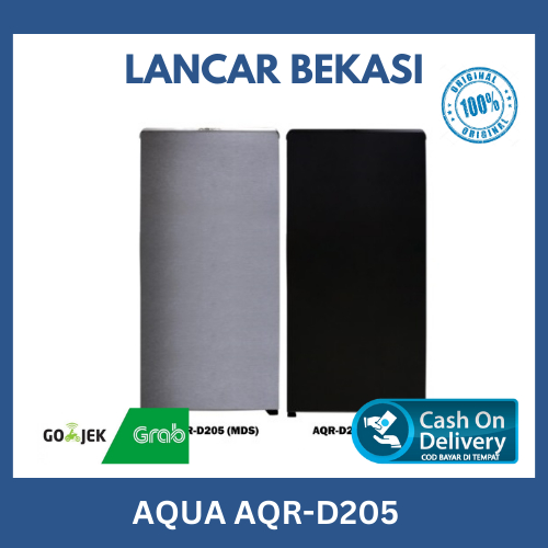 Jual AQUA AQR-D205 (MDS/MLS) Kulkas 1 Pintu 165L - GARANSI RESMI ...