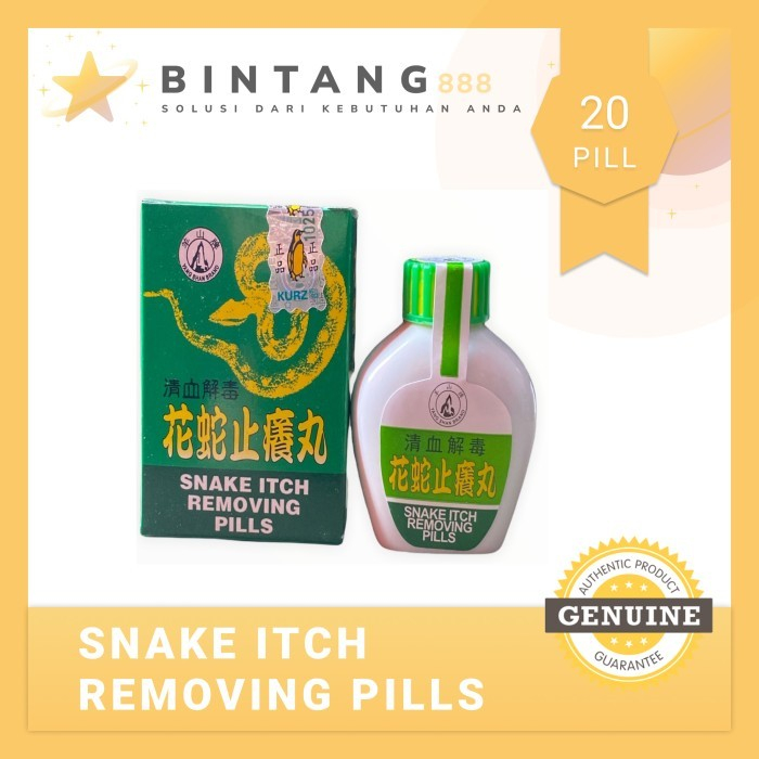Jual Snake itch Removing Pills - Obat Gatal / Alergi / Jamur | Shopee ...