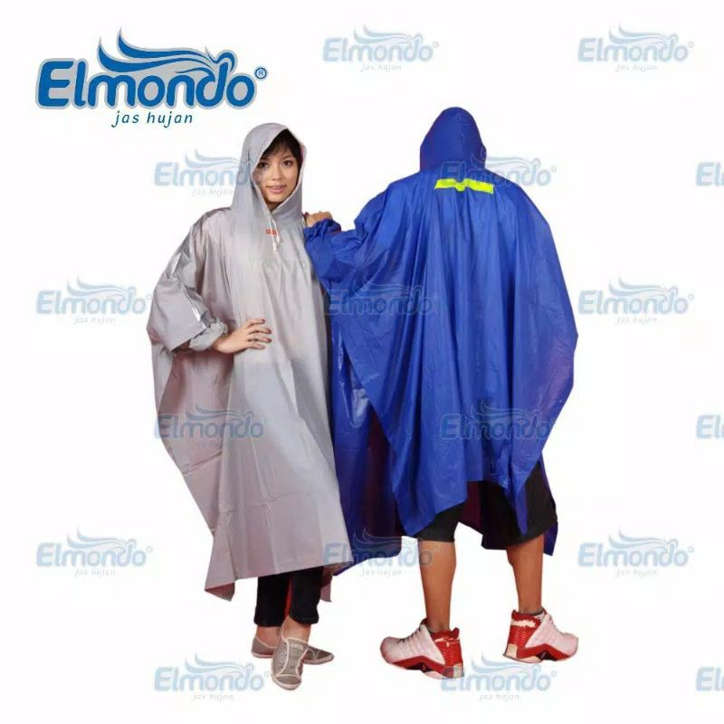 Jual Jas Hujan Poncho Lengan Personal Elmondo 710 / Jas ujan Ponco Dewasa Murah Pria Wanita ...