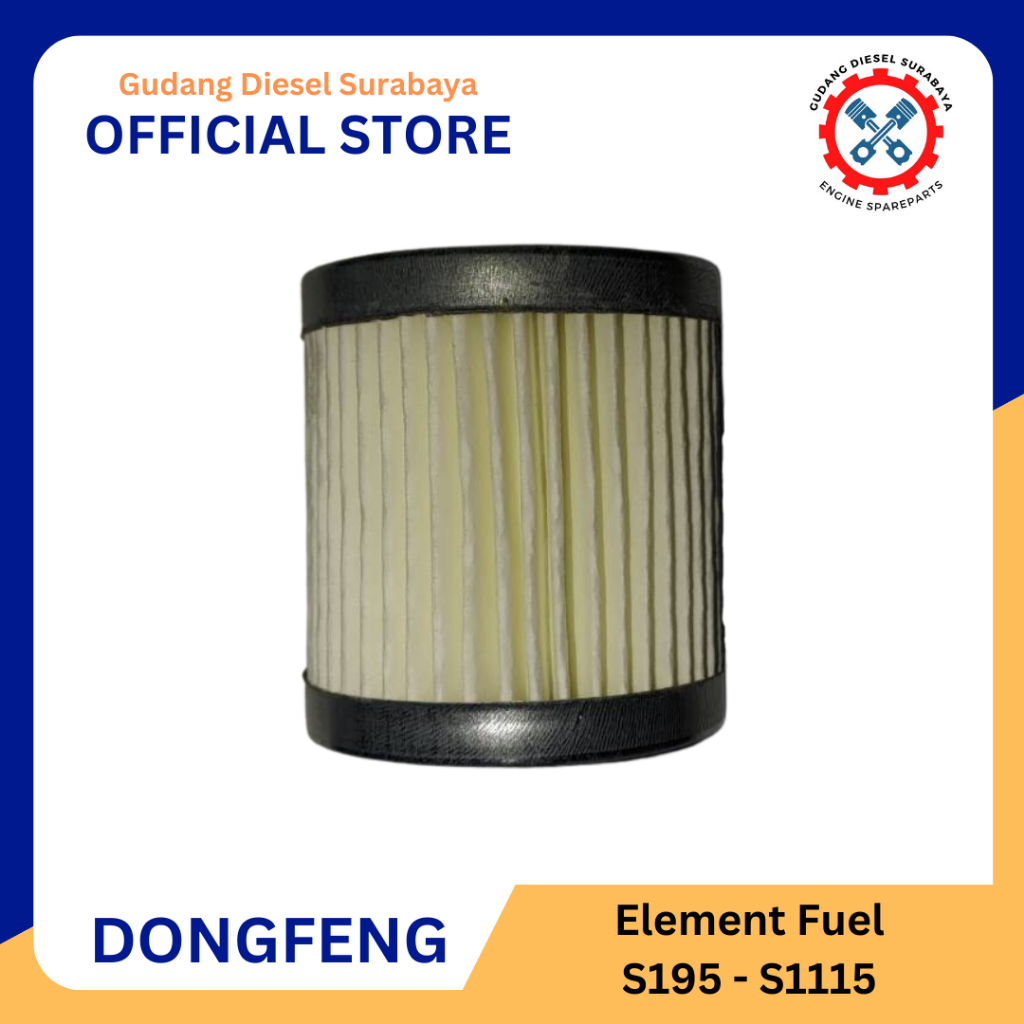 Jual Element Fuel Filter | Filter Solar Mesin DongFeng R175 / R180 ...