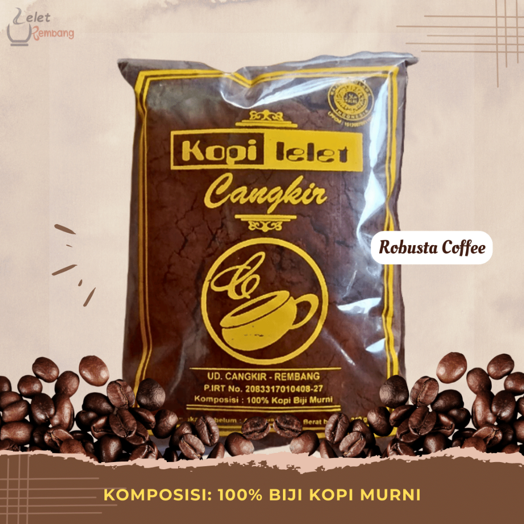 Jual KOPI LELET CANGKIR / Kopi lelet Lasem Rembang Robusta Coffee ...