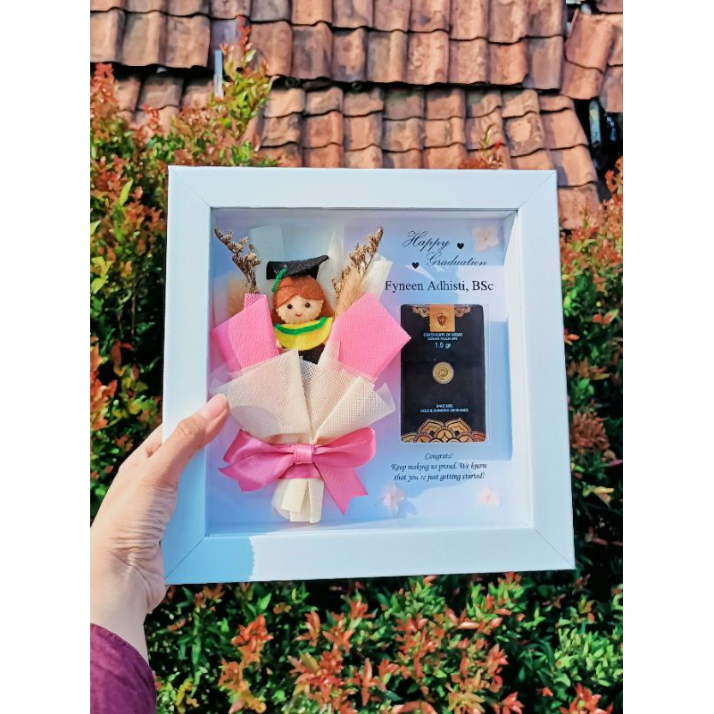 Jual Pop Up Frame Wisuda/Frame 3D Edisi Wisuda | Shopee Indonesia