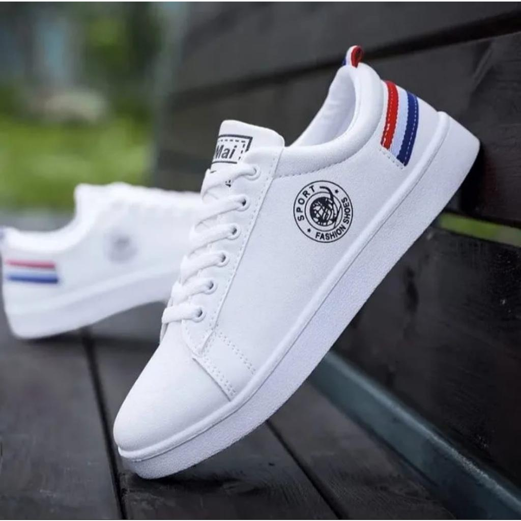 Jual SK {Cod} Sepatu Sneakers Pria senji webbing Sneakers Casual Pria ...