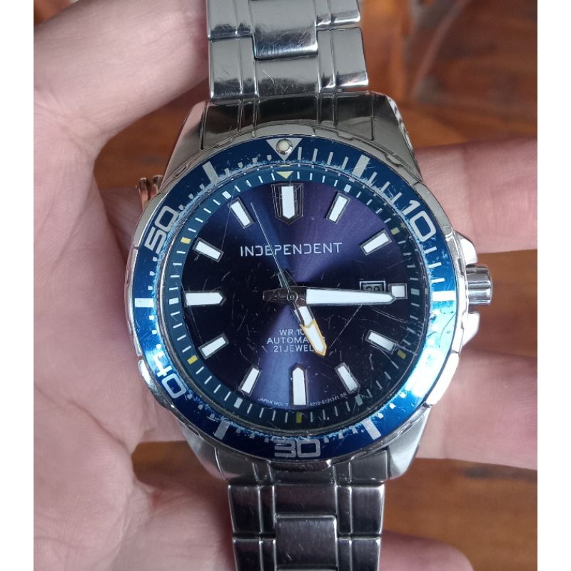Jual Citizen Independent Automatic Blue Dial | Shopee Indonesia