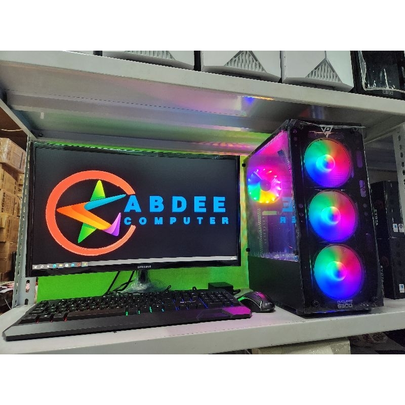 Jual Pc Gaming Fullset Core i5 10400f Ram 16 Gb Ssd 1 TB 4 Gb GTX 1650 Led 24 iN | Shopee Indonesia