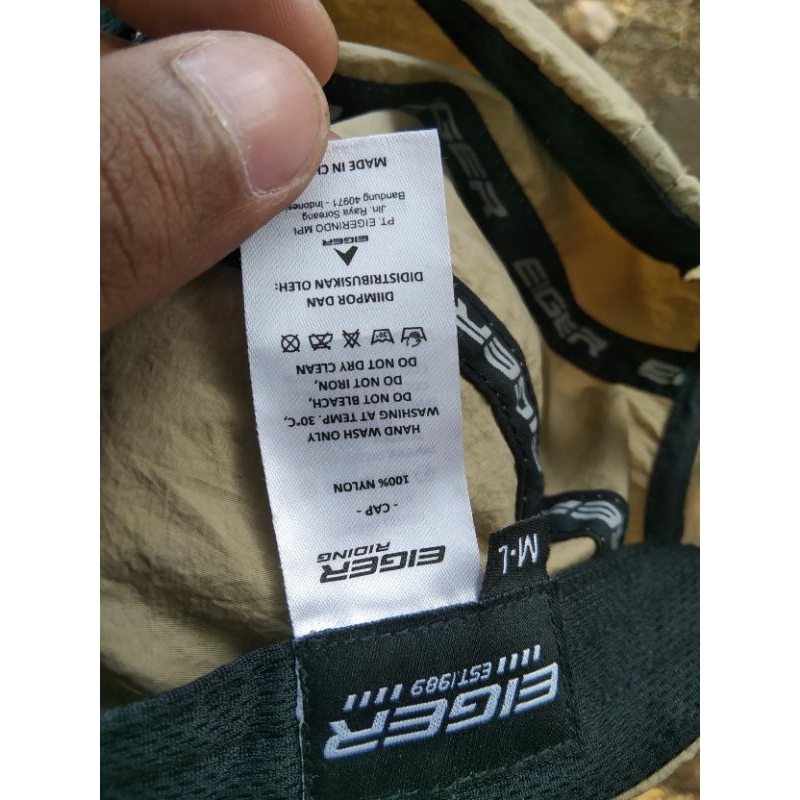 Jual Topi eiger riding original | Shopee Indonesia