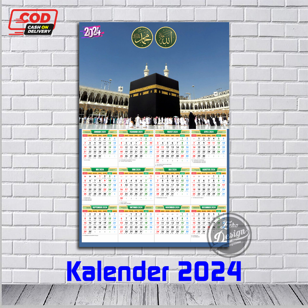 Jual Kalender 2025 Islami - Kalender islam lengkap | Shopee Indonesia