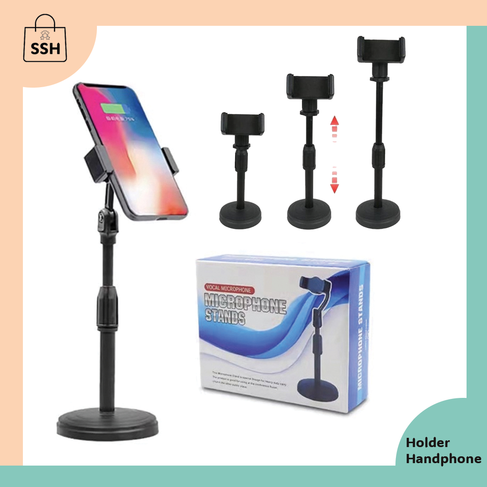 Jual Stand Holder Handphone Dudukan HP Folding Desktop Support HD-25 ...