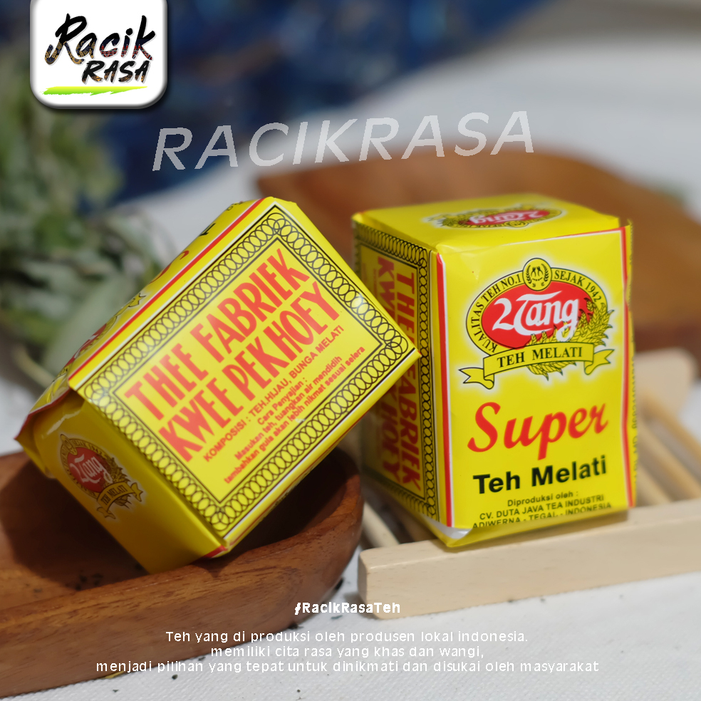Jual RACIK RASA | [ ECERAN ] TEH 2 TANG SUPER MELATI KUNING 40 GRAM ...