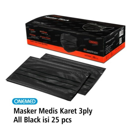 Jual Masker Onemed Medis earloop onemed 3 ply isi 50pcs per box ...