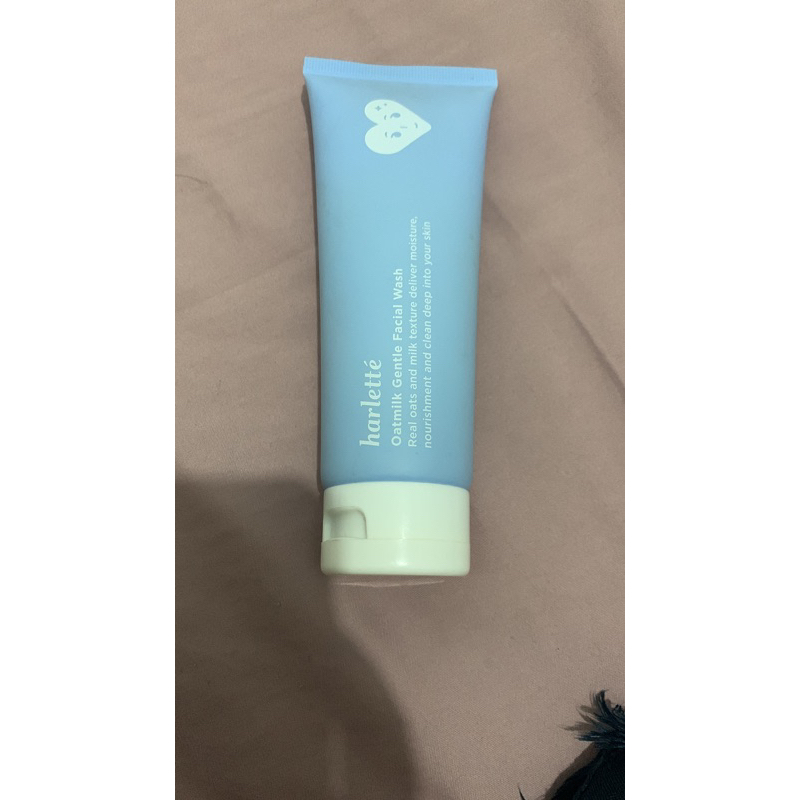Jual Harlette Oat Milk Gentle Facial Wash ( ed : 07/2024) | Shopee ...
