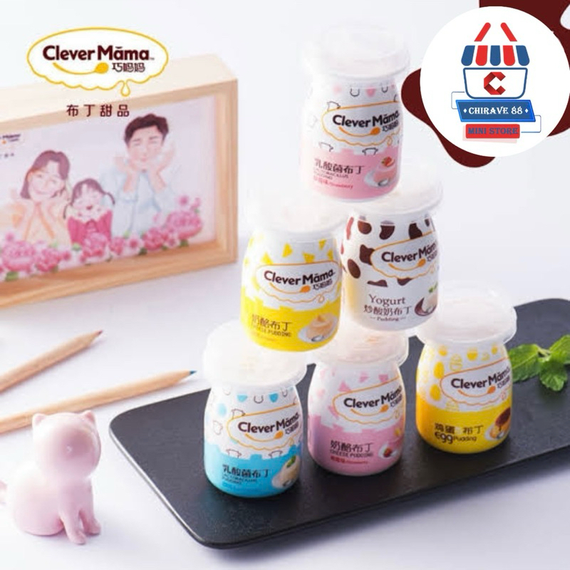 Jual Clever Mama Pudding - Milk Pudding | Cheese Pudding | Cheese ...